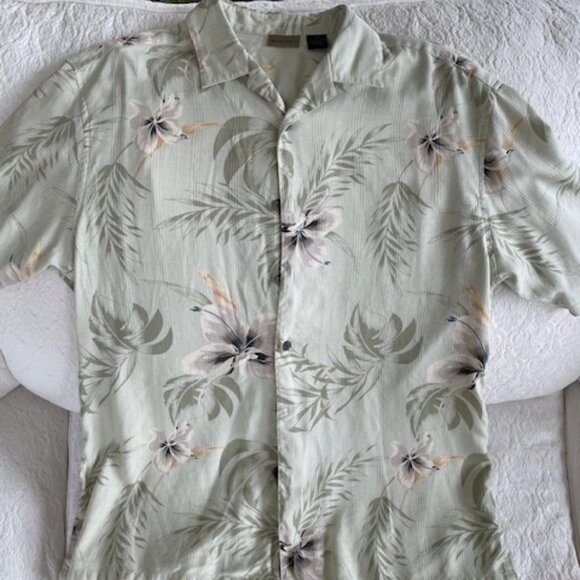 Axist | Shirts | Axist Mens Large Floral Short Sleeve Shirt | Poshmark